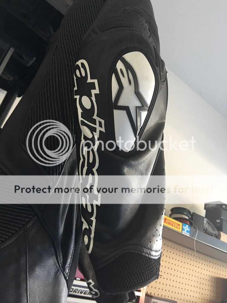 FS: Alpinestars GP Tech Black 1-Piece Leather Suit - Size 44US/54EU ...