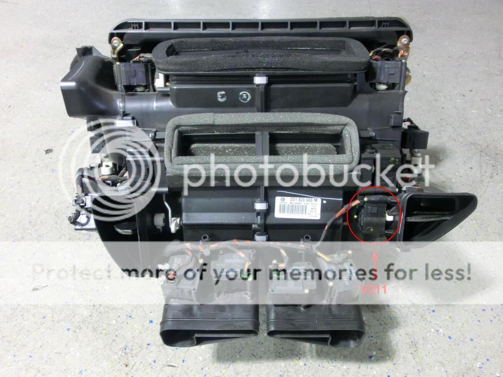 Right B-pillar/Footwell Shut-Off Flap Motor | VW Vortex - Volkswagen Forum